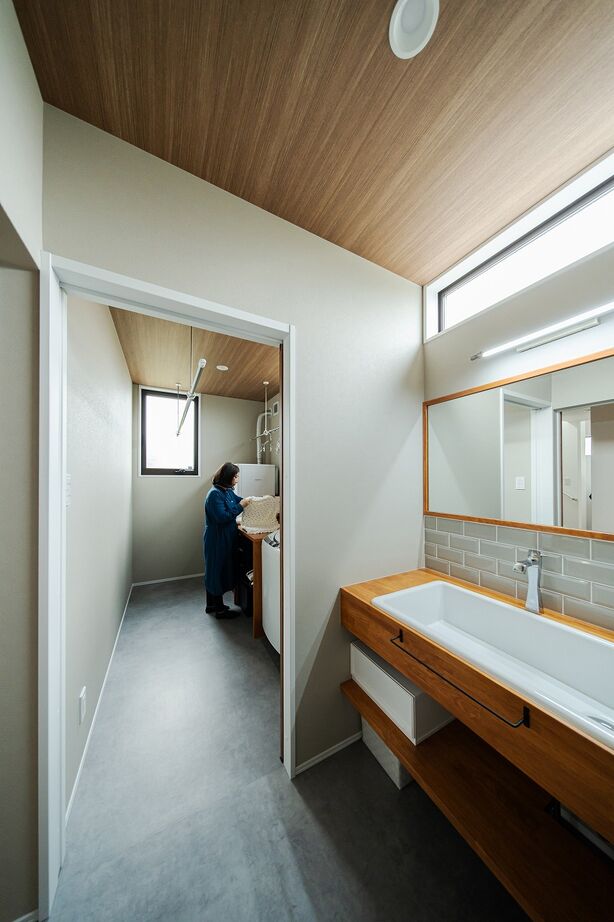 【SUUMO】 【2300万円】モダンな外観とヴィンテージ感漂う室内デザイン。回遊動線でラクに暮らす - あいホーム。石塚工務店 の建築実例詳細 | 注文住宅