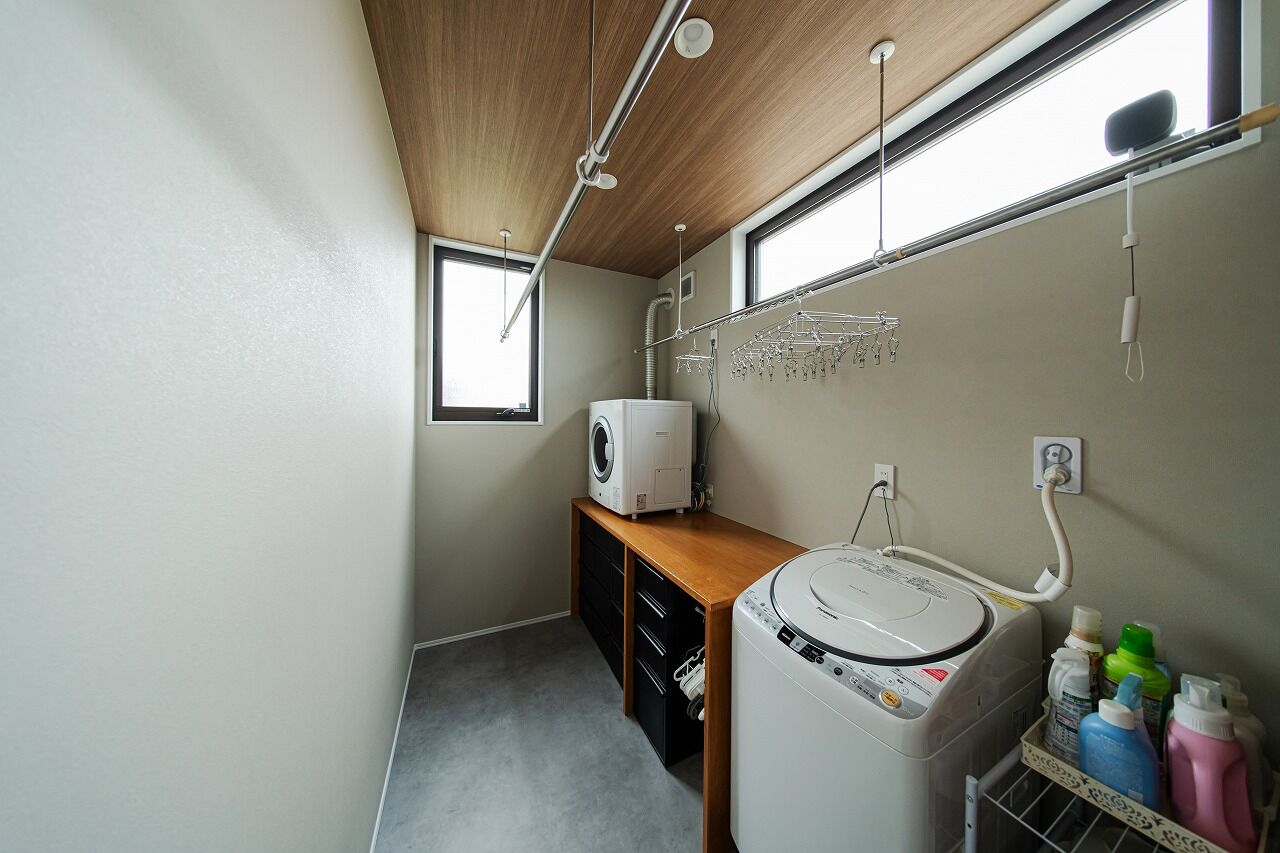 【SUUMO】 【2300万円】モダンな外観とヴィンテージ感漂う室内デザイン。回遊動線でラクに暮らす - あいホーム。石塚工務店 の建築実例詳細 | 注文住宅