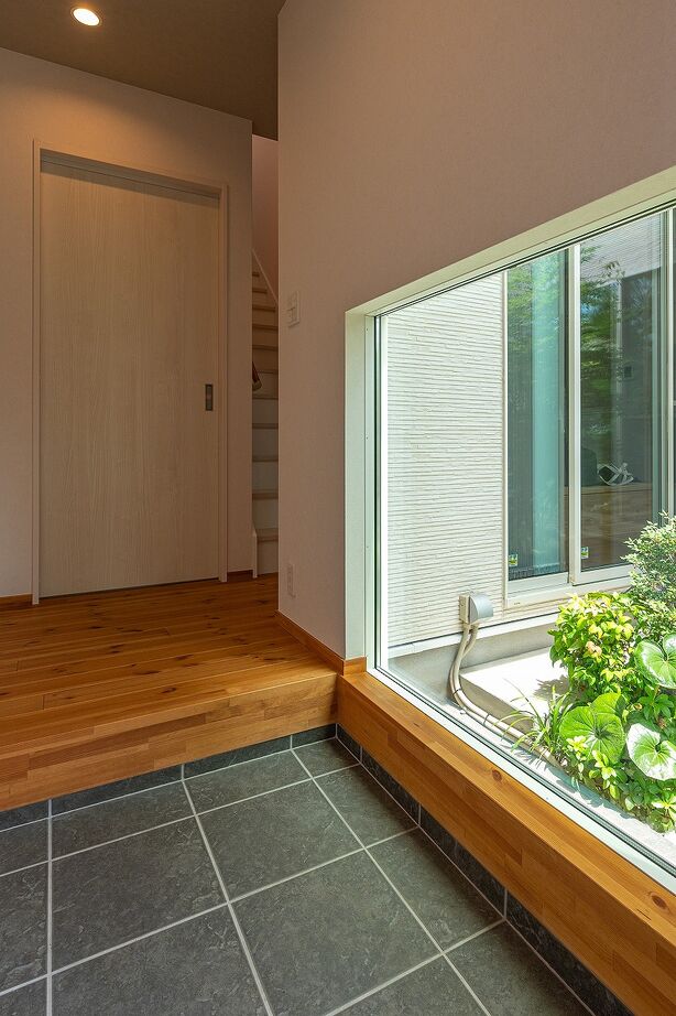 【SUUMO】 【30坪台/3LDK/中庭/アトリエ】四季の移ろいを感じながら、趣味を思う存分楽しむ暮らし - 北辰工務店（ポラスグループ） ウッドスクェア本社の建築実例詳細 | 注文住宅