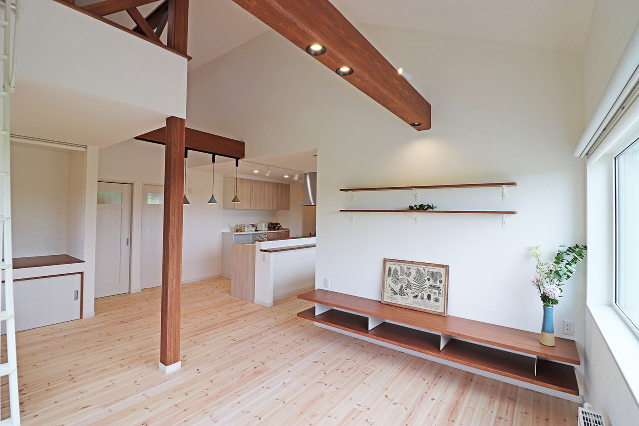 【SUUMO】 【30坪｜平屋｜ナチュラル系｜間取り図有】窓からの景色がまるで絵画のような家 - 東陽AP の建築実例詳細 | 注文住宅