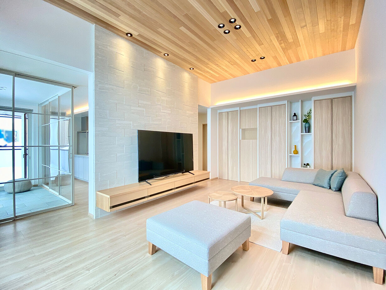 【SUUMO】 【2000万円台後半｜平屋｜インナーガレージ｜自家発電｜間取り図有】ペットも快適！ドッグランのある家 - 東陽AP の建築実例詳細 | 注文住宅