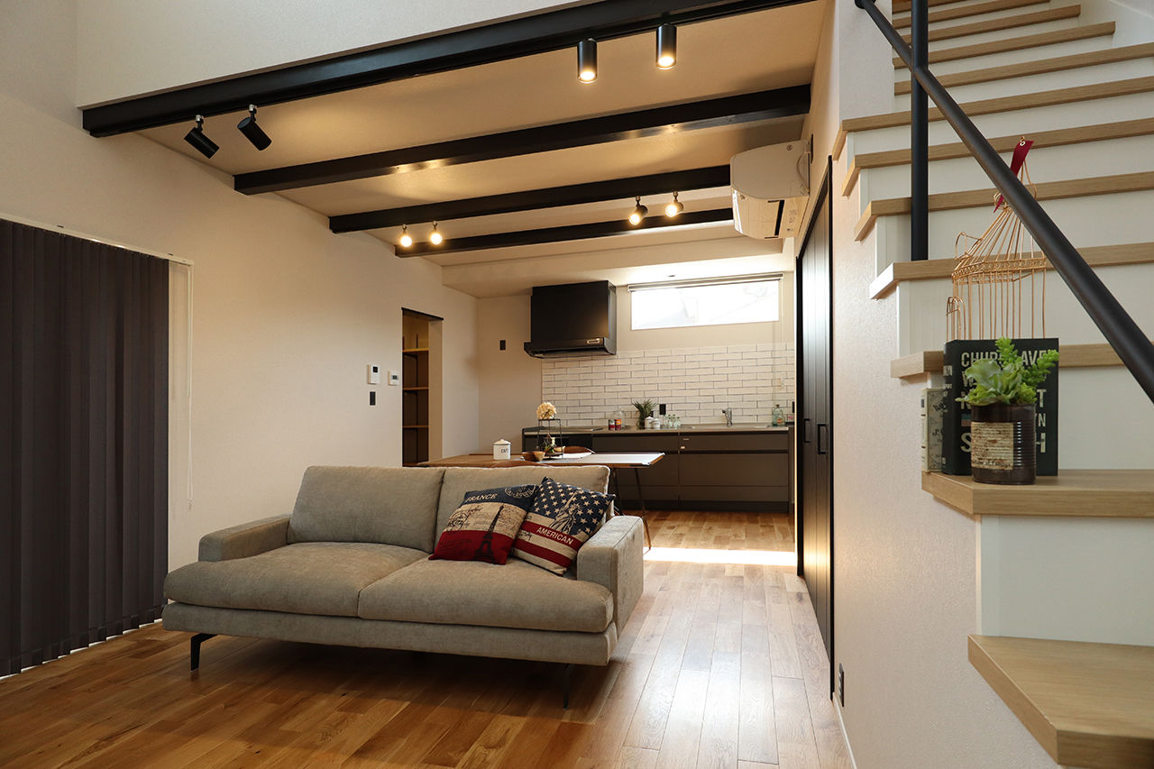 【SUUMO】 DIY好きな家族のための、カスタマイズできるシンプルモダンハウス - メゾンデザイン工房 の建築実例詳細 | 注文住宅