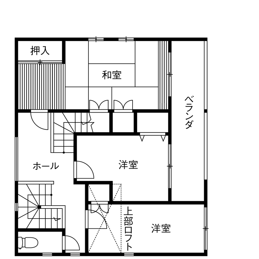 【SUUMO】 【4000万円台／収納充実／間取図】自然素材と高い住宅性能で、心地よい暮らしを叶えたイギリス風の洋館 - TH健康住宅 の建築実例詳細 | 注文住宅
