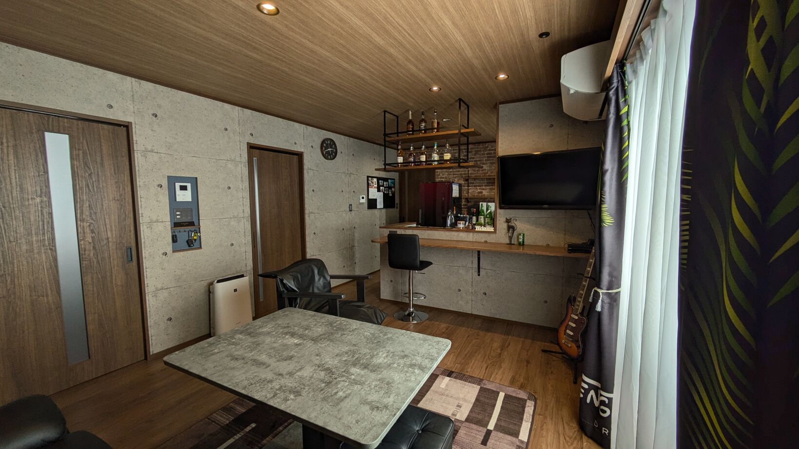 【SUUMO】 アメリカンヴィンテージを意識したLDK。カフェバーのようなキッチンがあるこだわりの住まい - 【置賜エリア】羽山総合建設 の建築実例詳細 | 注文住宅