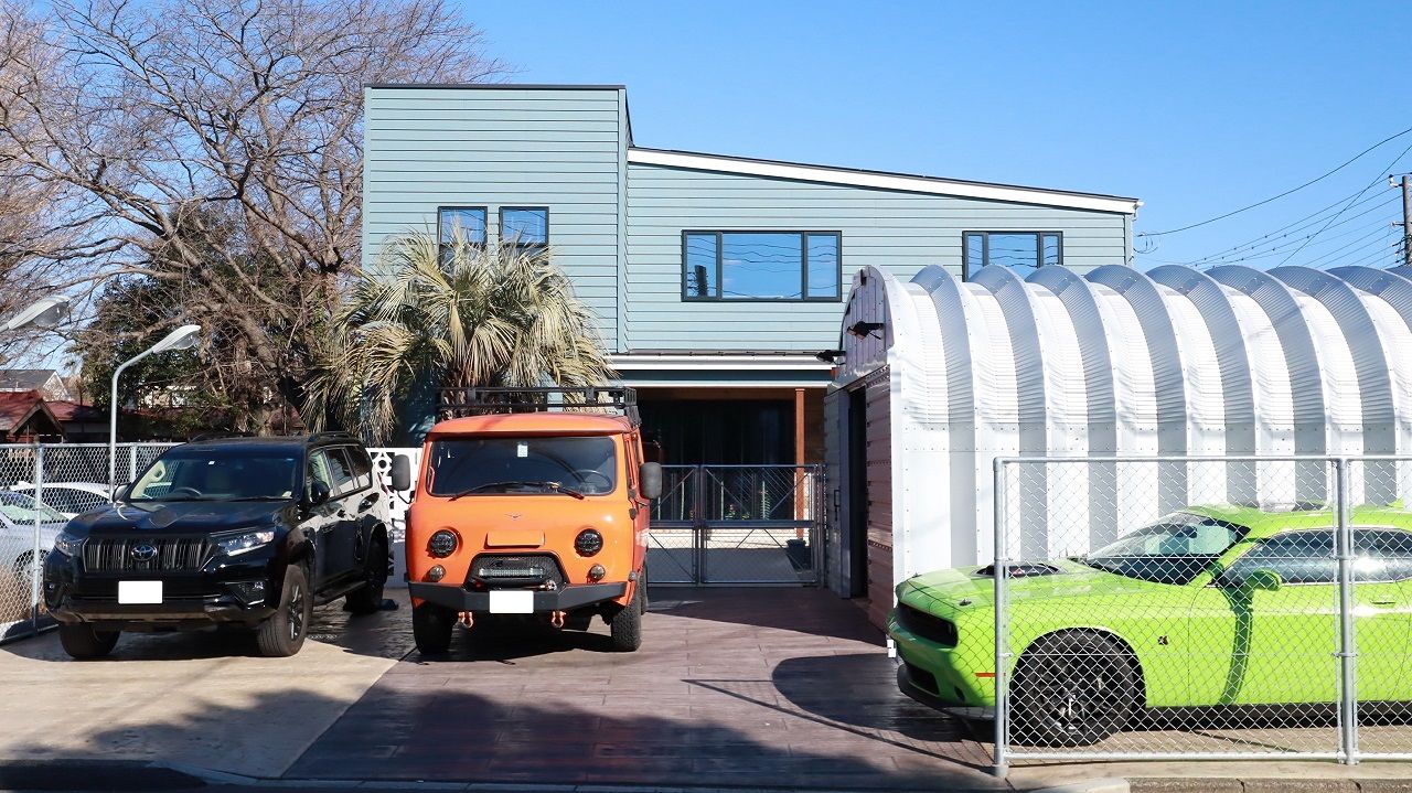 【SUUMO】 【我孫子市/4LDK/47.7坪】カリフォルニアindustrial「無骨なインテリア・愛車と暮らすガレージハウス」 - オークヴィルホームズ オークヴィレッジの建築実例詳細 ...