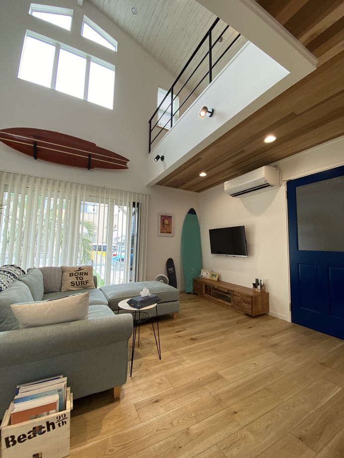 【SUUMO】 【足利市/3LDK/35.58坪】カリフォルニア×Surfer’s まるで南国リゾートのような憧れの暮らし - オークヴィルホームズ オークヴィレッジの建築実例詳細 | 注文住宅