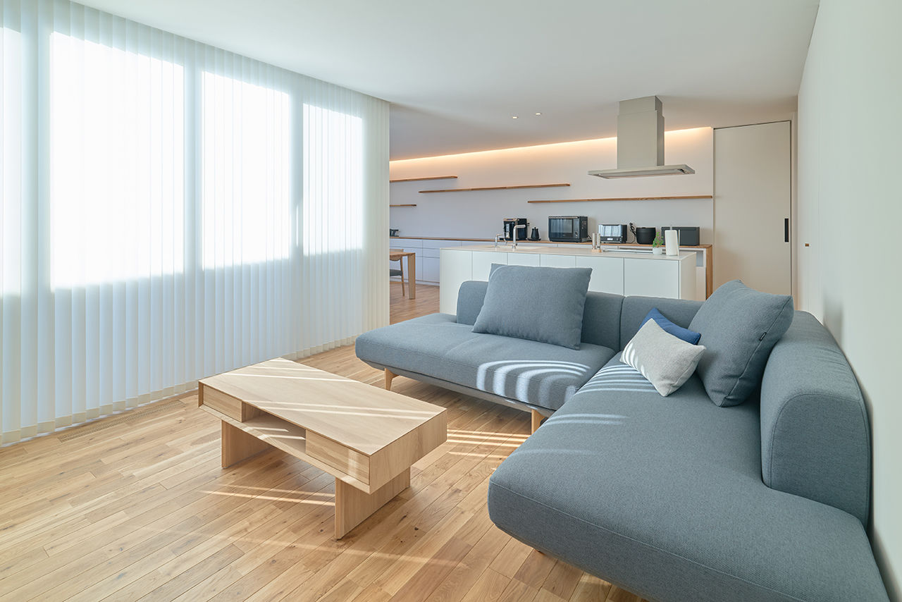 【SUUMO】 【間取図有｜平屋3LDK｜2500～2999万円】中庭からの採光と開放感が心地よく、家族のプライバシーを守る家 - KITPLUS の建築実例詳細 | 注文住宅