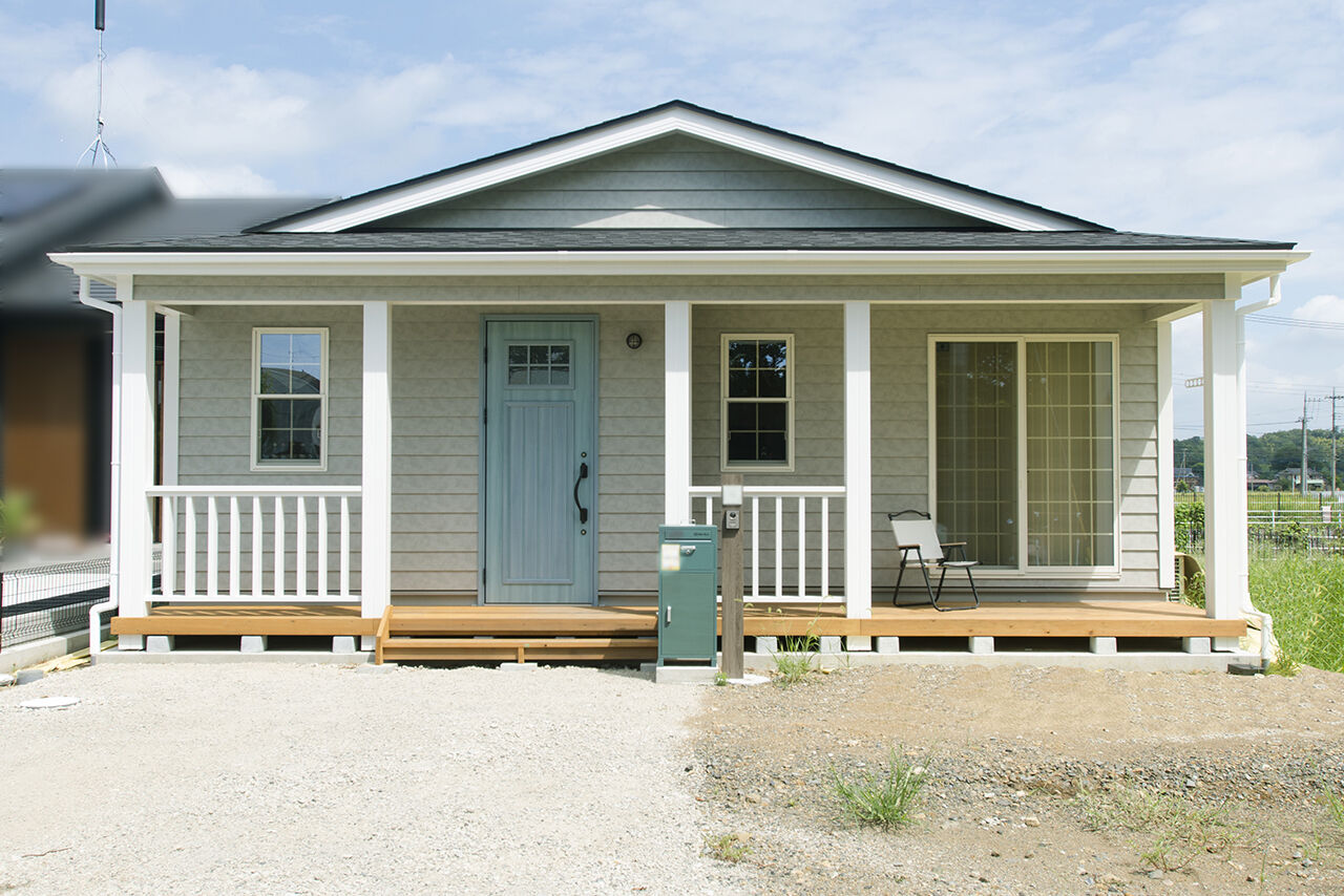 【SUUMO】 【1000万円台/20坪台/平屋/間取り図】スッキリとしたデザインが印象的なアメリカン・フラットハウス - デザインハウス・エフ の建築実例詳細 | 注文住宅