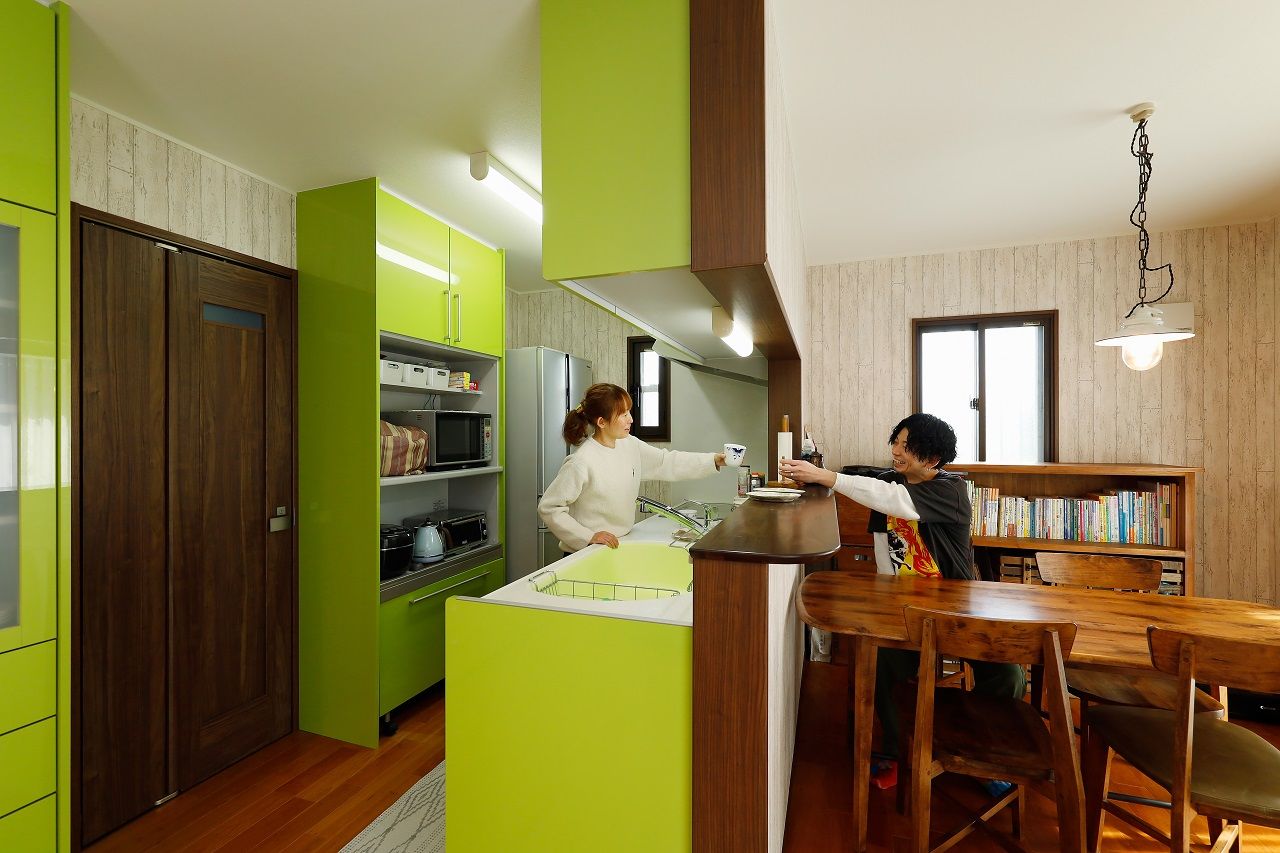 【SUUMO】 【1700万円台/間取り図有/ロフト】こだわりを詰め込んだオールドアメリカンスタイルの家 - ダイワ住販 の建築実例詳細 | 注文住宅