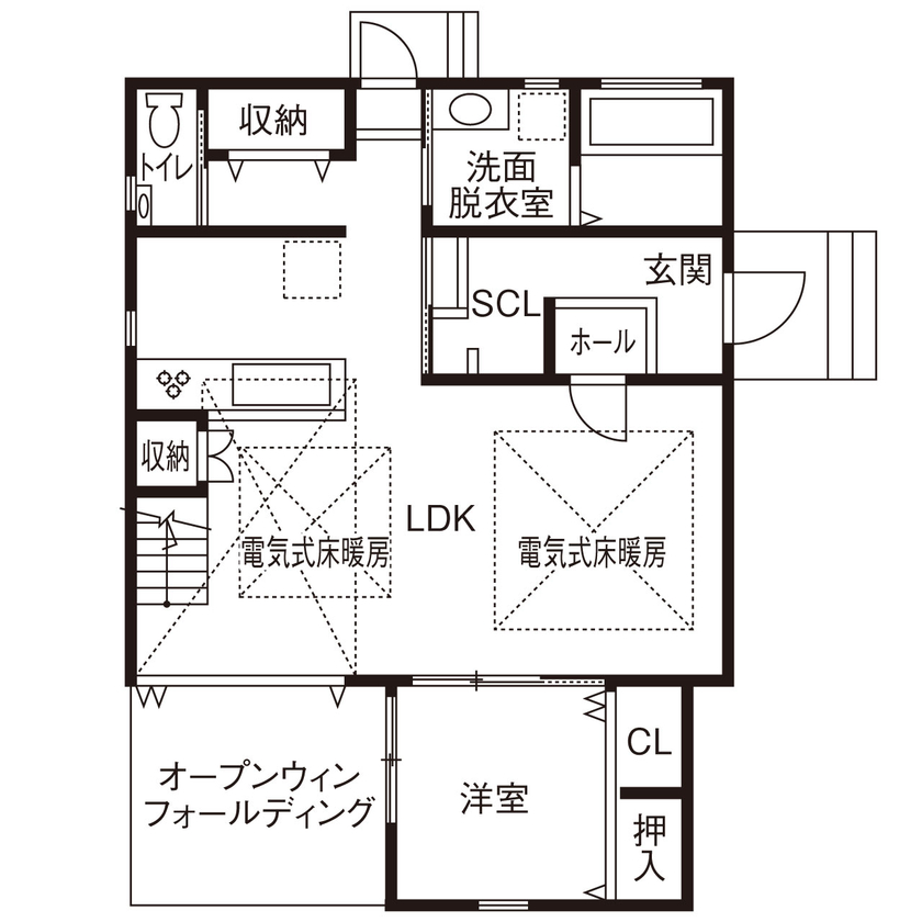 【SUUMO】 【2100万円/32坪/間取図有】吹抜け×リビング階段×アイアン手摺 明るくインテリアにもこだわった家 - なかやしきホーム の建築実例詳細 | 注文住宅