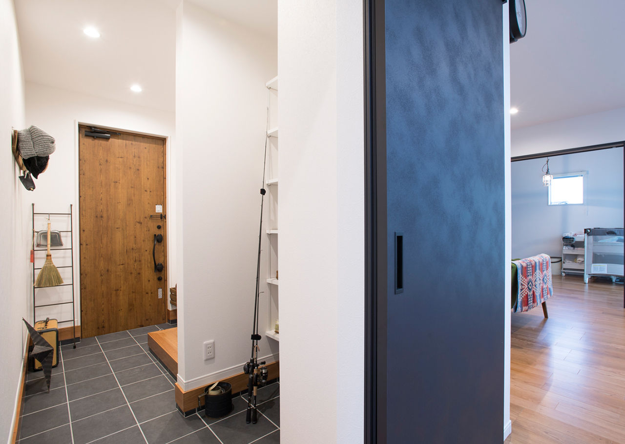 【SUUMO】 【2100万円/32坪/間取図有】吹抜け×リビング階段×アイアン手摺 明るくインテリアにもこだわった家 - なかやしきホーム の建築実例詳細 | 注文住宅