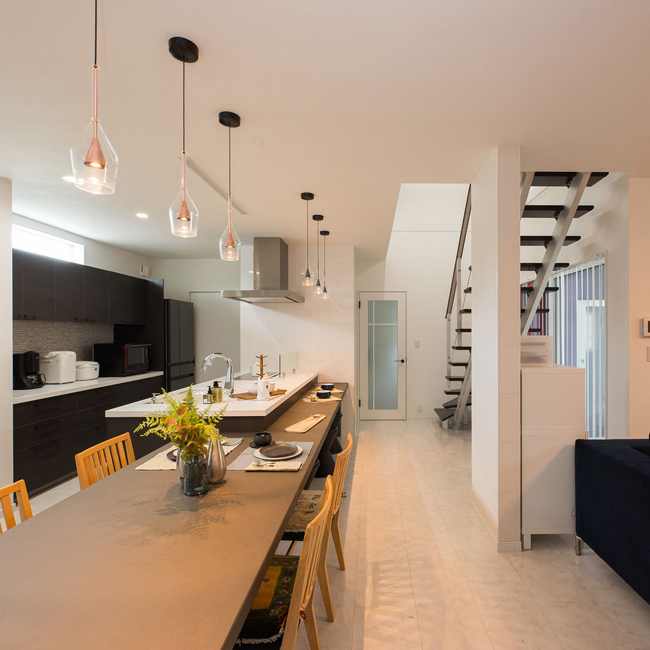 【SUUMO】 【熊本市/3LDK/2階に洗面・浴室・家事室/2000万円台/間取り図有】インテリアにも拘ったスタイリッシュな家 - シアーズホーム の建築実例詳細 | 注文住宅