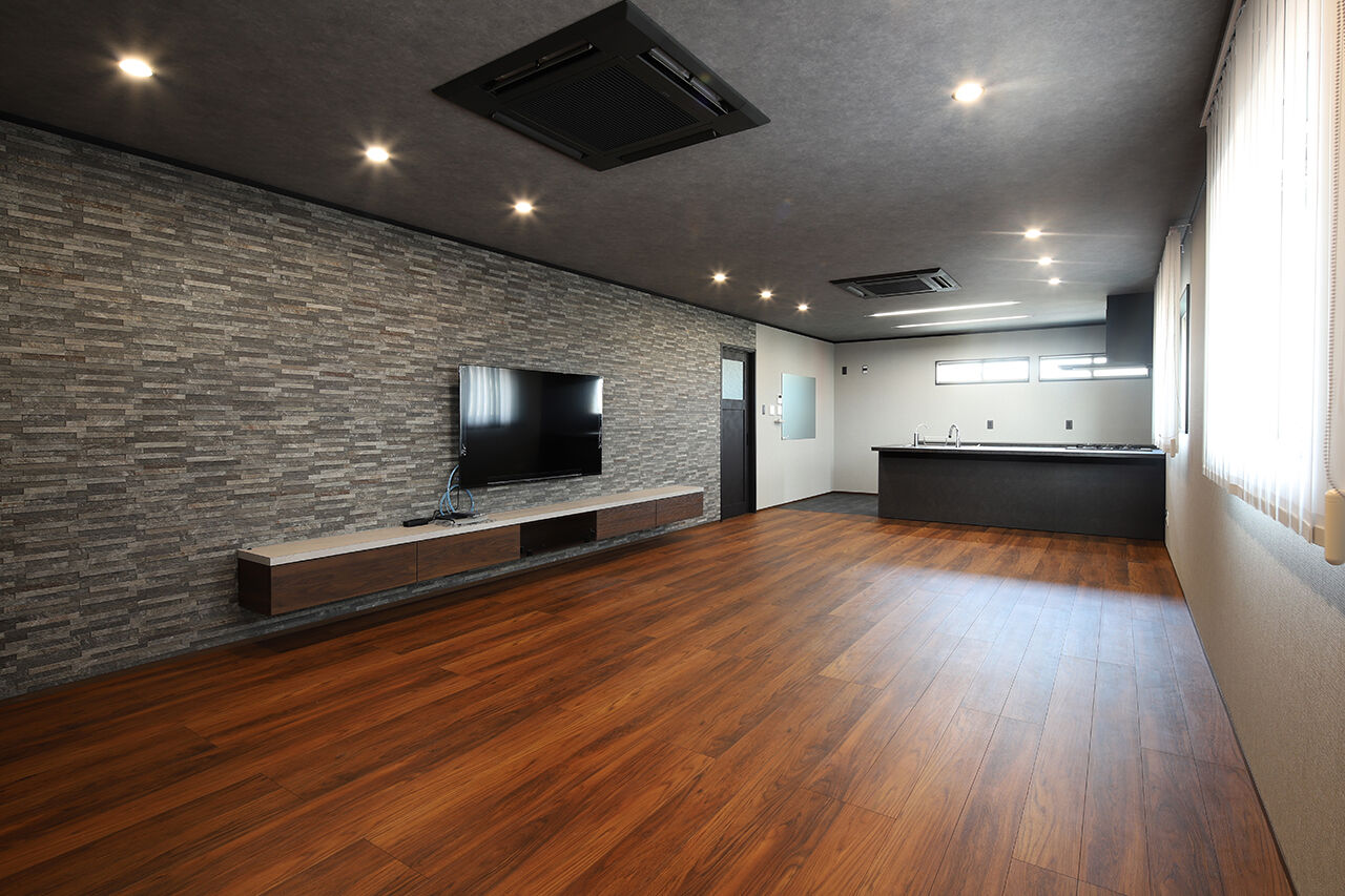 【SUUMO】 【4000万円/67.2坪】3台分インナーガレージ付の事務所＆住居/2階大型リビング空間（間取り図有） - パシフィック・ホーム&リノベーション/岡田建設 本社の建築実例詳細 ...