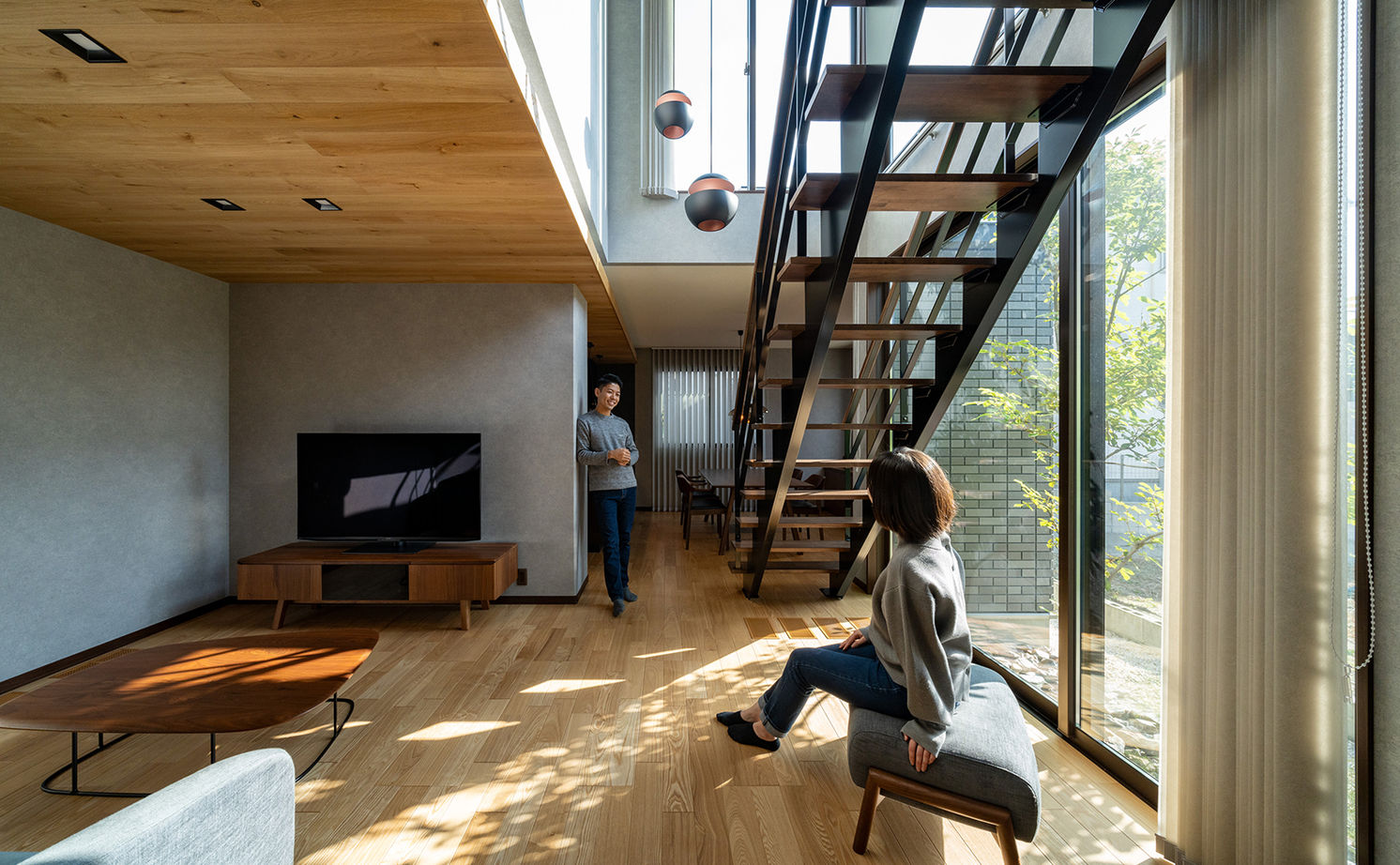 【SUUMO】 【30.9坪/夫婦+子ども1人】家で過ごす時間を贅沢な日常に。心地よさを追求した空間の豊かさを感じる住まい - セキスイハイム の建築実例詳細 | 注文住宅