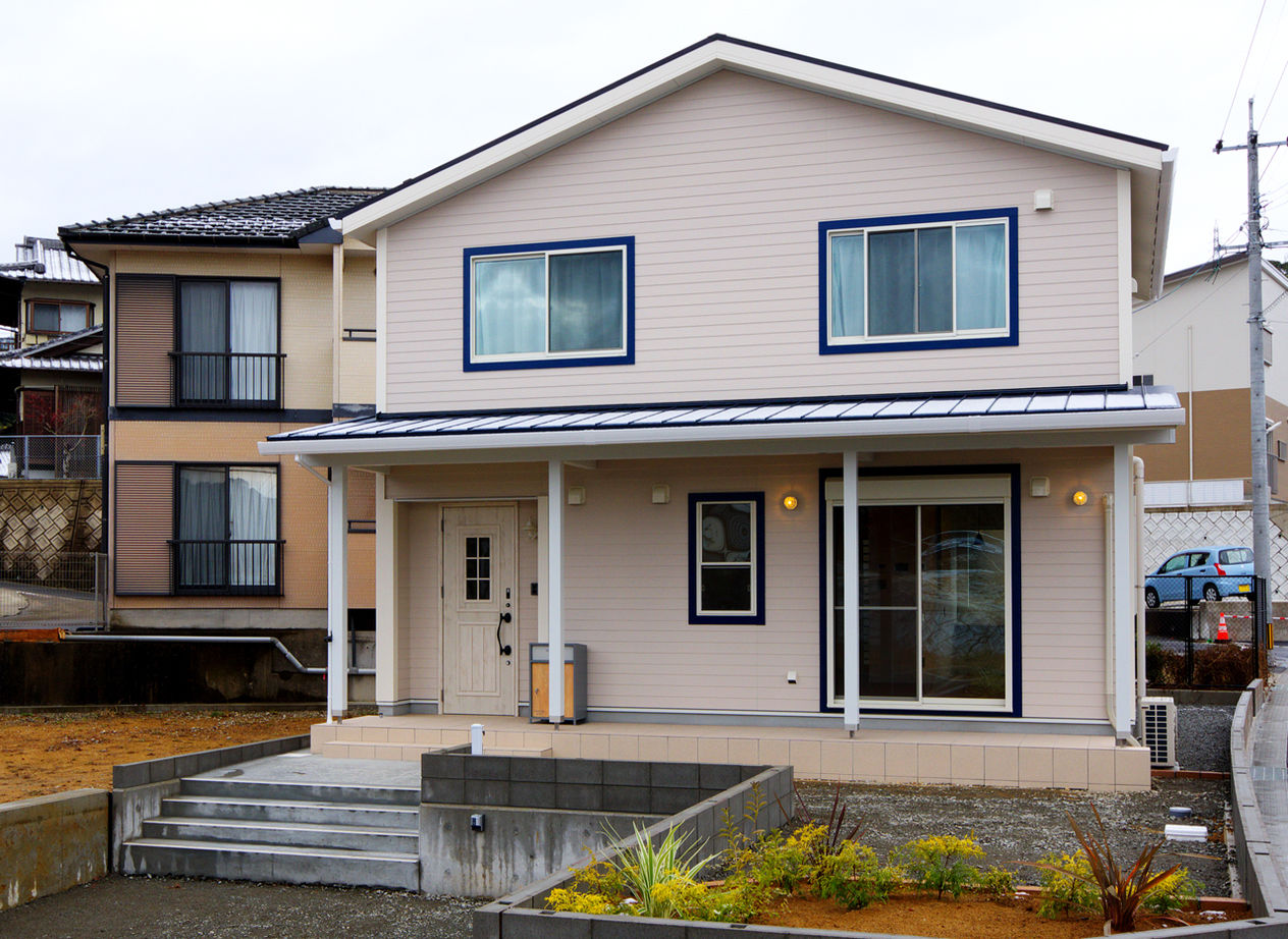 【SUUMO】 【西彼杵郡/30代/3LDK/規格プラン】西海岸の風薫るカリフォルニアスタイルの家 - ケンコーホーム の建築実例詳細 | 注文住宅