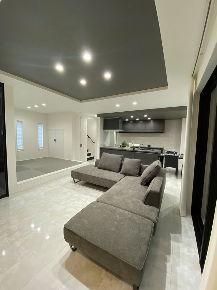 【SUUMO】 【広々LDK/2階建て】大空間LDKを体感できるホテルライクな邸宅 - ノーブルホーム の建築実例詳細 | 注文住宅