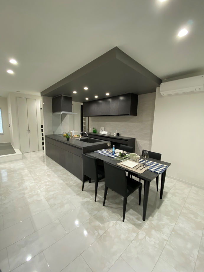 【SUUMO】 【広々LDK/2階建て】大空間LDKを体感できるホテルライクな邸宅 - ノーブルホーム の建築実例詳細 | 注文住宅