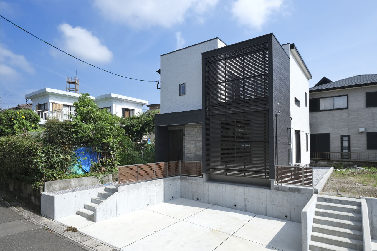 【SUUMO】 【2階建て/4LDK/長期優良住宅/鹿児島市】優れた性能とデザイン性を備えた強くて美しい住まい - 三洋ハウス の建築実例詳細 | 注文住宅