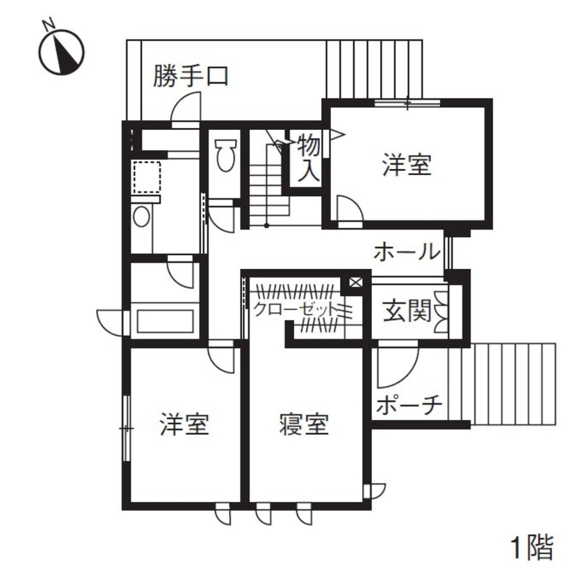【SUUMO】 【30坪台/間取り図有/ウッドデッキ】バルコニーを「庭」として楽しむ。2階LDKの家 - 住友林業 の建築実例詳細 | 注文住宅