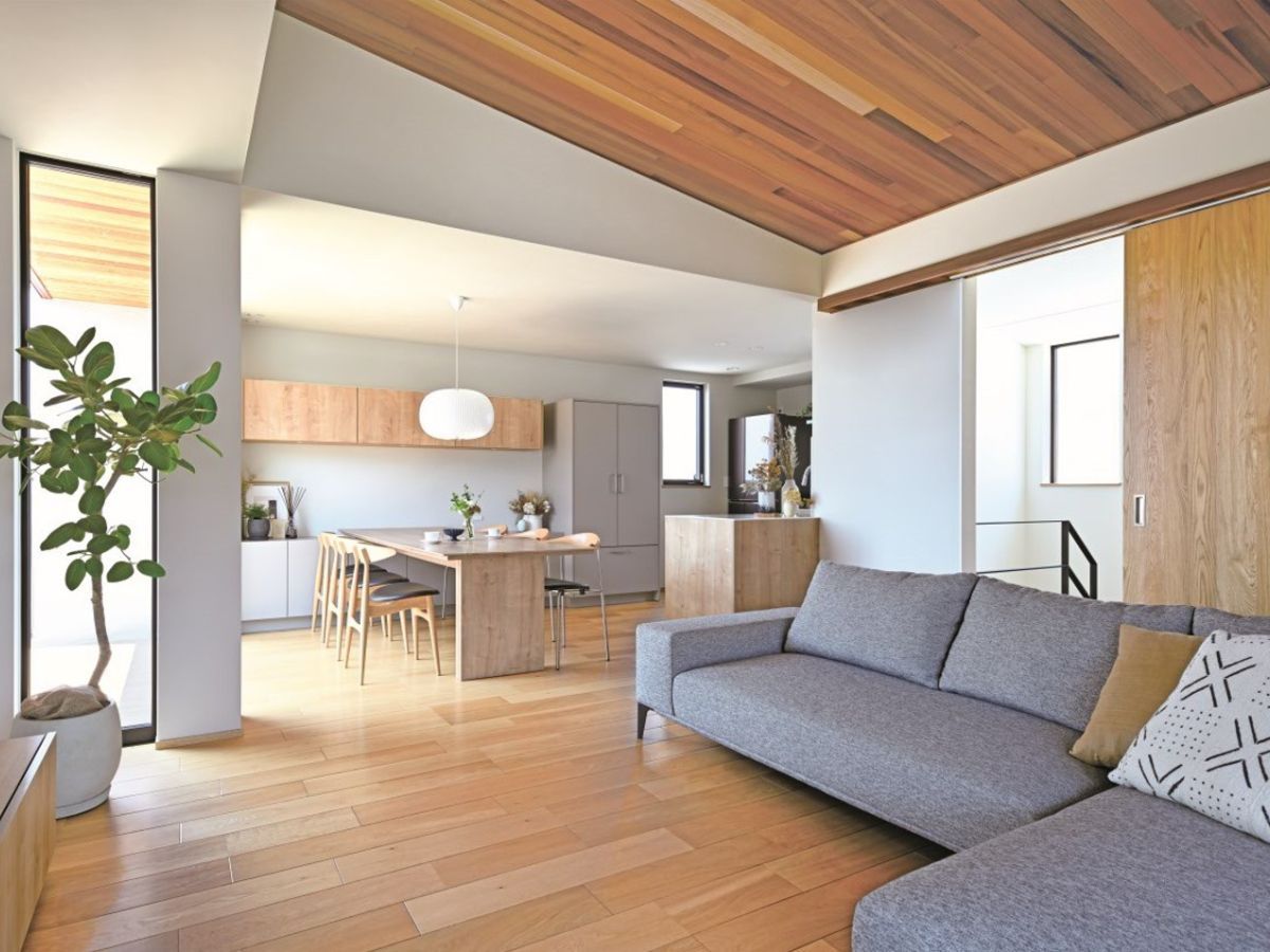 【SUUMO】 【30坪台/間取り図有/ウッドデッキ】バルコニーを「庭」として楽しむ。2階LDKの家 - 住友林業 の建築実例詳細 | 注文住宅