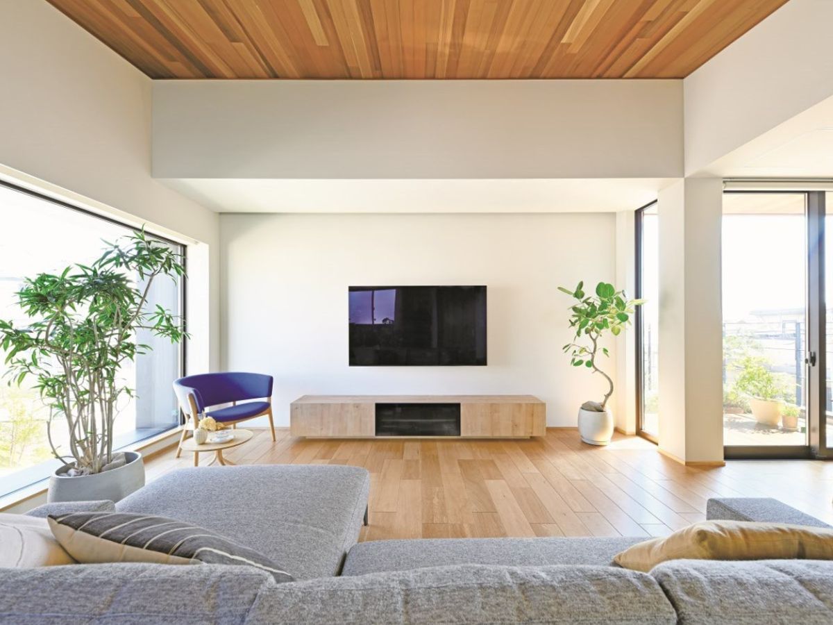 【SUUMO】 【30坪台/間取り図有/ウッドデッキ】バルコニーを「庭」として楽しむ。2階LDKの家 - 住友林業 の建築実例詳細 | 注文住宅