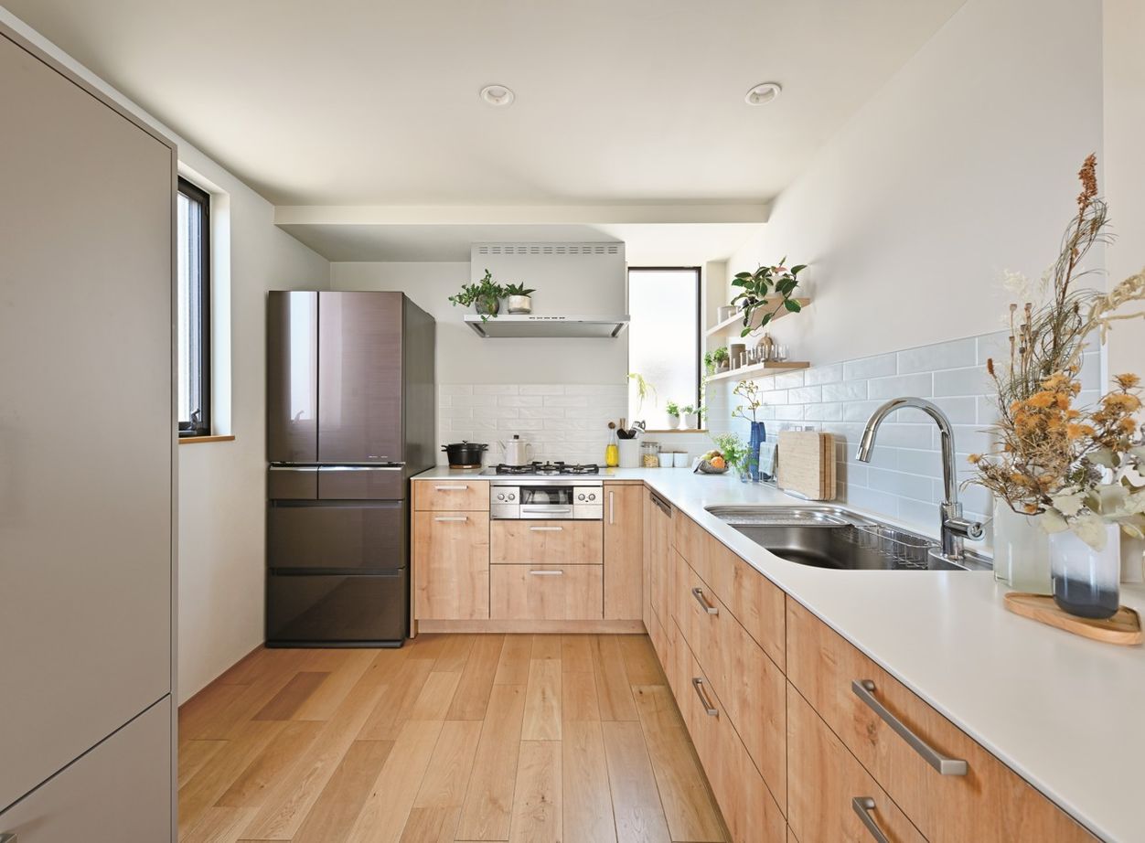 【SUUMO】 【30坪台/間取り図有/ウッドデッキ】バルコニーを「庭」として楽しむ。2階LDKの家 - 住友林業 の建築実例詳細 | 注文住宅