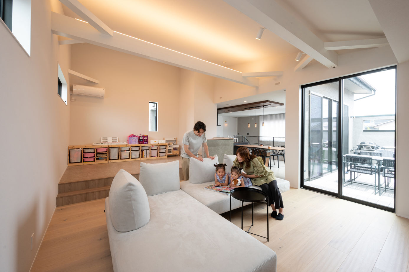 【SUUMO】 【4000万円台/2階LDK/ルーフバルコニー】子育てを楽しめて、スタイリッシュなデザインも愉しめる家 - 藤島建設 フィットインプラザの建築実例詳細 | 注文住宅