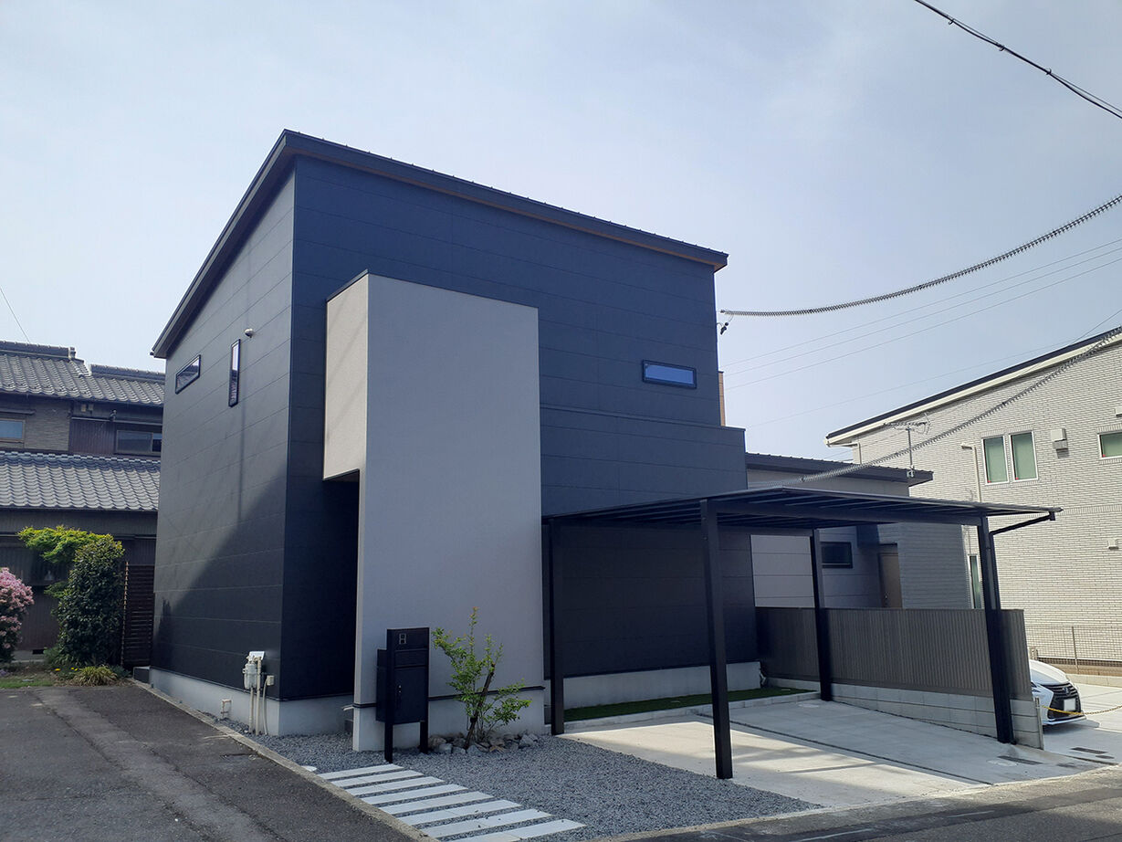 【SUUMO】 【間取り図有｜2200万円台｜3LDK｜中庭】収納たっぷり！ホテルライクなL字型の家 - LIGhome 小牧・春日井(リグホーム) 小牧オープンスタジオの建築実例詳細 | 注文住宅