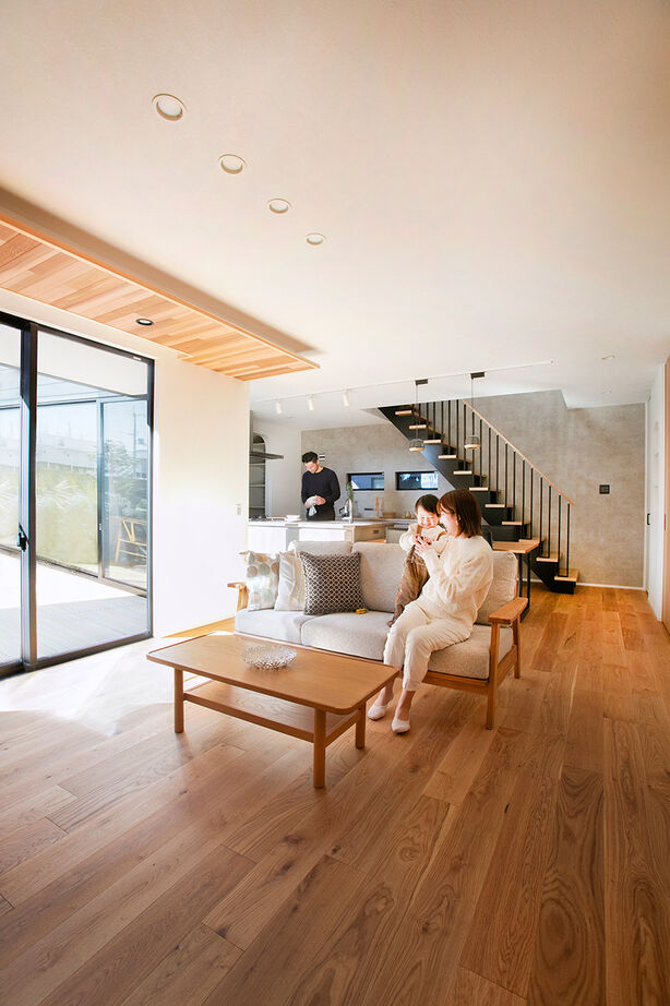 【SUUMO】 【間取り図有｜2200万円台｜3LDK｜中庭】収納たっぷり！ホテルライクなL字型の家 - LIGhome 小牧・春日井(リグホーム) 小牧オープンスタジオの建築実例詳細 | 注文住宅