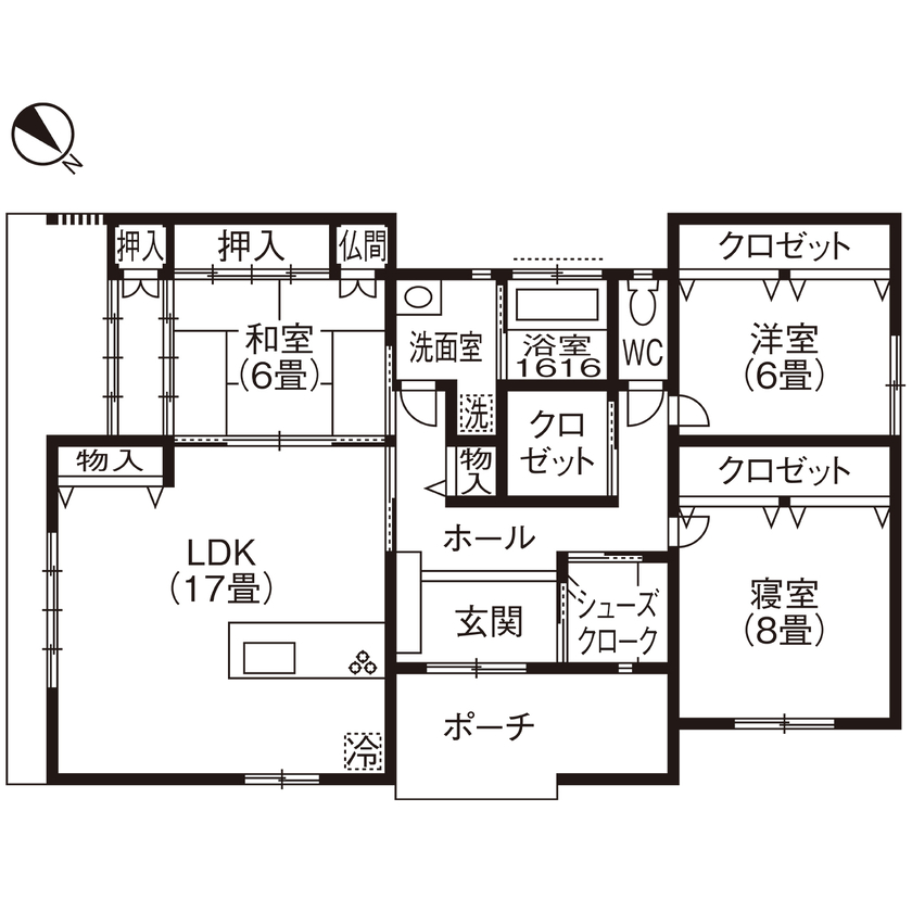 【SUUMO】 【30坪×大人の平屋｜間取り図有】終の棲家となる住み心地にこだわった空間 - Custom Art K.K 熊澤工務店 の建築実例詳細 | 注文住宅