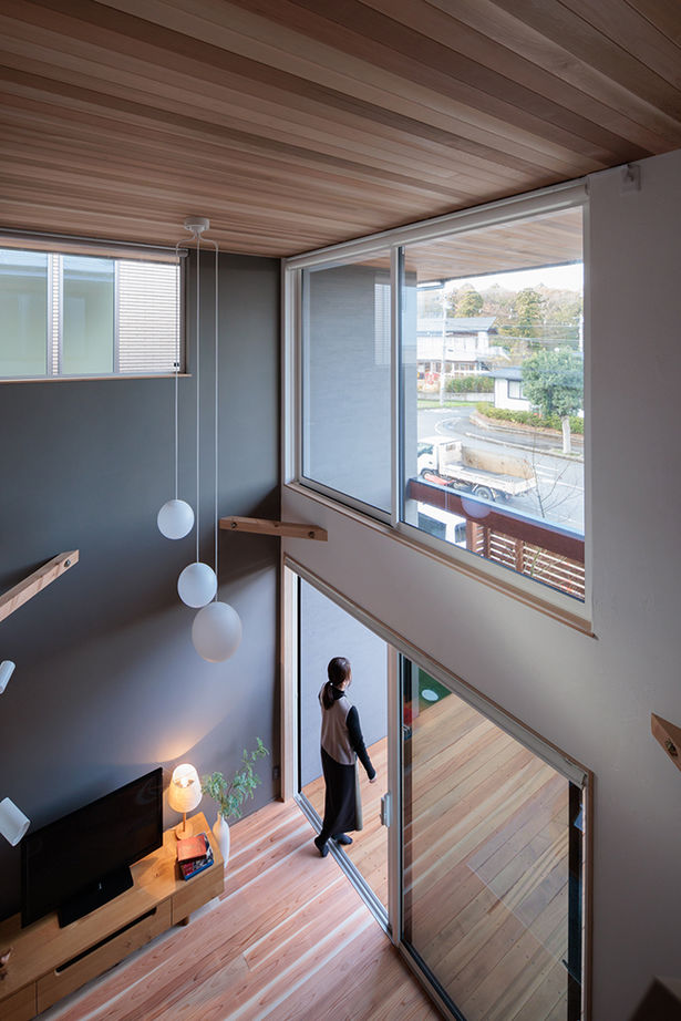 【SUUMO】 【2000万円台/36.9坪】北側ファサードから光を入れ、緑を眺める。デザインにこだわったセンスのいい家 - エーセンス建築設計 千葉スタジオの建築実例詳細 | 注文住宅