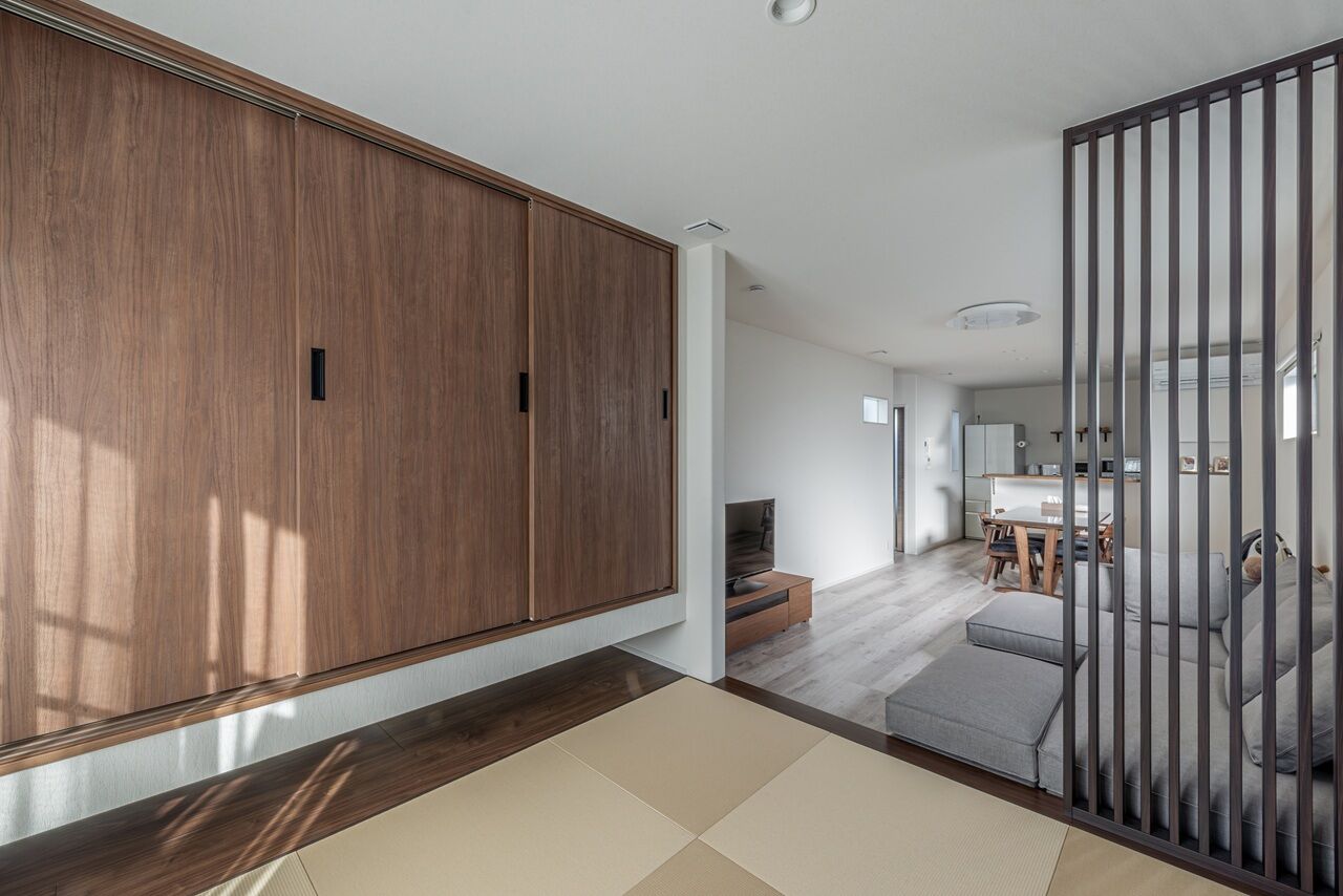 【SUUMO】 【2000万円台×2階リビング｜間取り図有】限られた敷地で広々LDKとたっぷりの収納を叶えた住まい - サンクスホーム イオンハウジング則武新町店の建築実例詳細 | 注文住宅