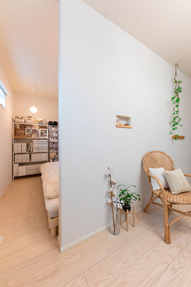 【SUUMO】 【40坪台/駐車スペース有/二世帯】収納たっぷり。家事ラク間取りも参考になるナチュラルモダンな二世帯住宅 - 福工房 小田原展示場の建築実例詳細 | 注文住宅