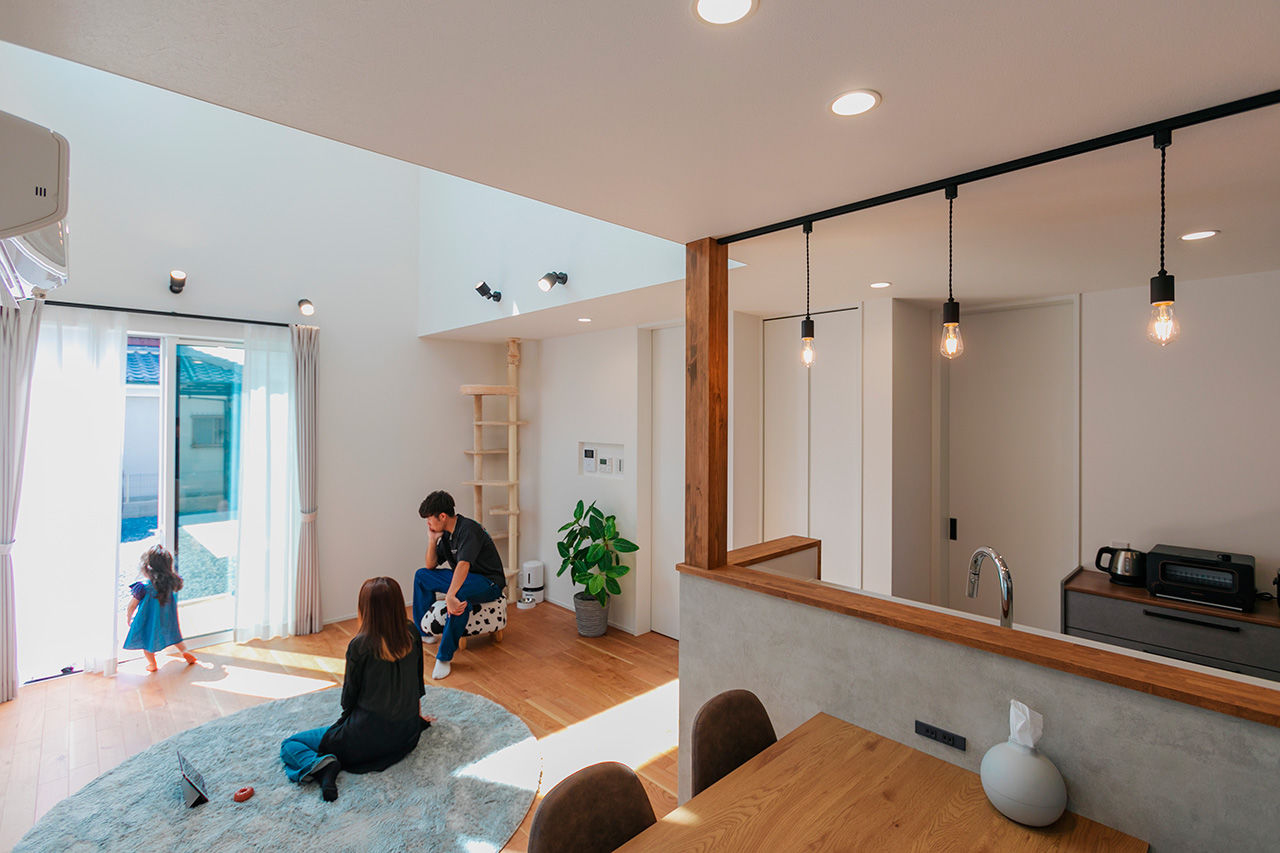 【SUUMO】 【1700万円台/延床30坪以下/間取り図有】コンパクトながらも明るく開放的な、かっこいい家 - シンプルハウス の建築実例詳細 | 注文住宅