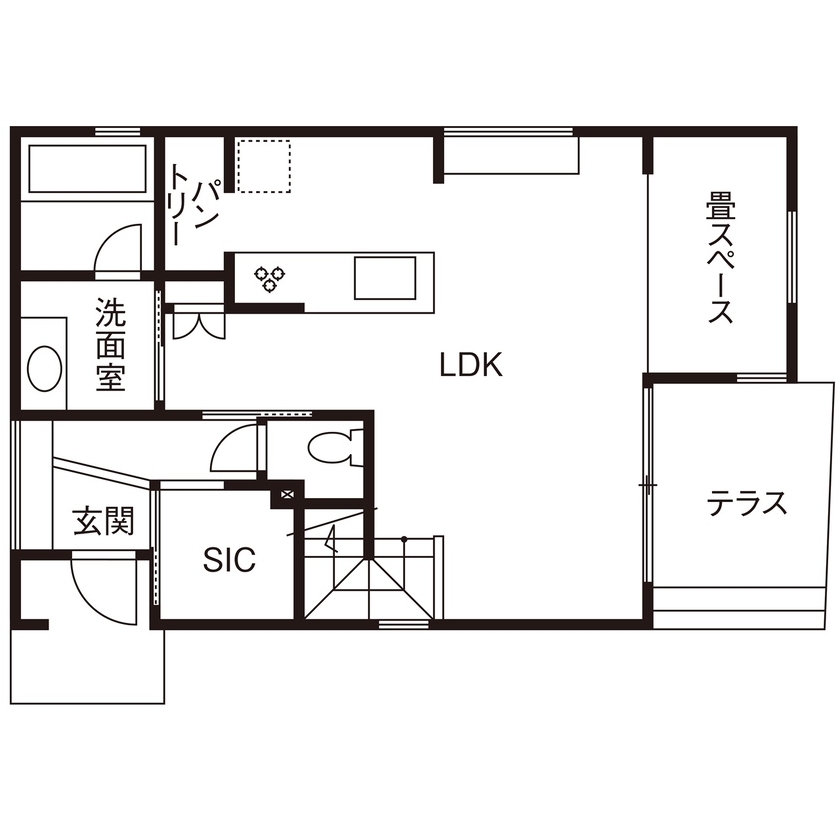 【SUUMO】 【3000万円台/30.1坪/吹抜け】家族全員がのびのびと暮らせる、明るく開放的なLDKが中心の住まい - 一級建築士事務所 ホームスタイリング の建築実例詳細 | 注文住宅