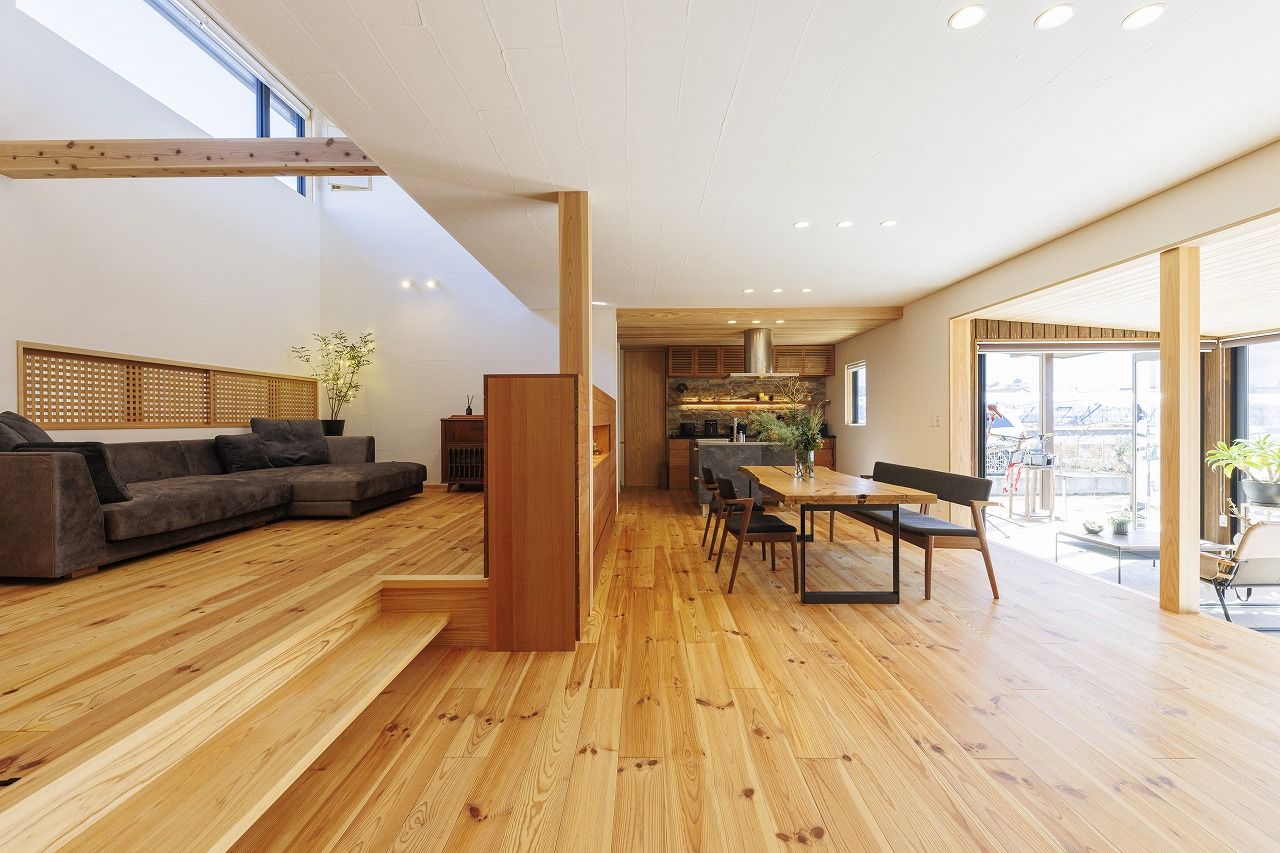 【SUUMO】 【2LDK・土間・土間テラス・薪ストーブ】“好き”を心のままに楽しむ住まい - 工房信州の家／フォレストコーポレーション 軽井沢支店の建築実例詳細 | 注文住宅