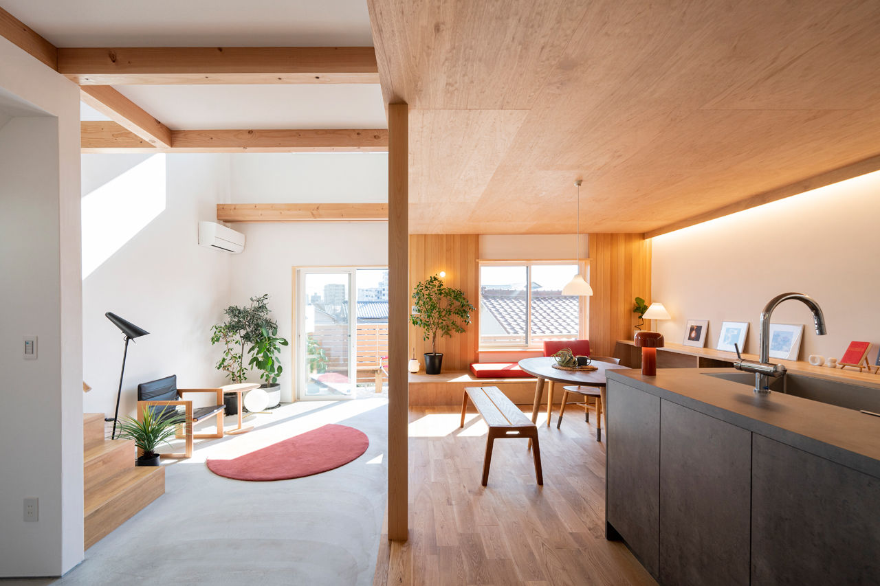 【SUUMO】 【2000万円台/3LDK/30坪】断熱性を活かした開放的な設計。家時間が楽しくなる、土間リビングのある家 - オーパス スタイル の建築実例詳細 | 注文住宅