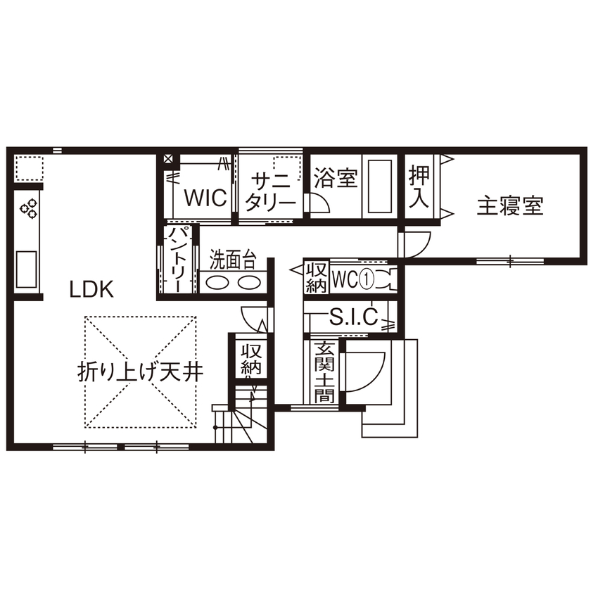 【SUUMO】 【2000万円台/30坪台/4LDK/間取り図あり】洗練されたデザイン、かつ家事がラクな「ホテルライクな家」 - Lib Work 熊本店の建築実例詳細 | 注文住宅