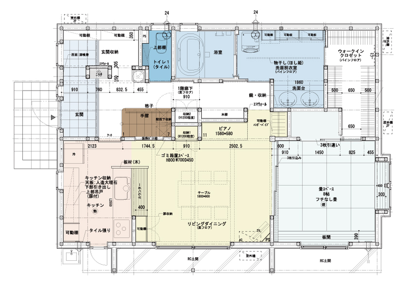 【SUUMO】 【47.2坪/3,500～3,999万円/店舗併用住宅】快適な動線。木の香りに満たされた住まい - 徳田工務店 の建築実例詳細 | 注文住宅
