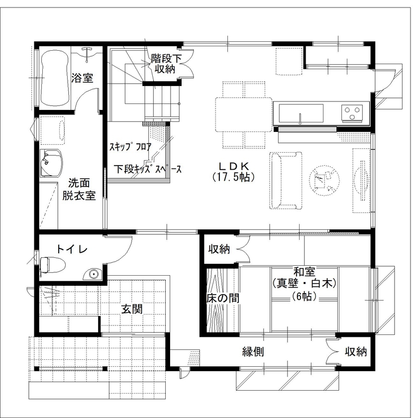 【SUUMO】 【2000万円台/4LDK/39.5坪】無垢材をふんだんに使用した和風住宅 - デキノヤホーム の建築実例詳細 | 注文住宅