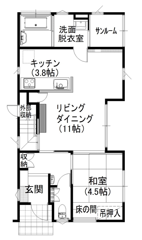【SUUMO】 【2,000万円台前半/富山市/32.9坪/4LDK】『ブラックチェリー×癒×黒色』 - デキノヤホーム の建築実例詳細 | 注文住宅