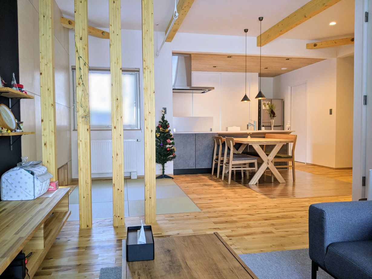 【SUUMO】 【4LDK】ふんだんに用いた木の温もりがあふれる室内で、家族団らんを満喫できる家 - バリューホーム 屯田モデルの建築実例詳細 | 注文住宅