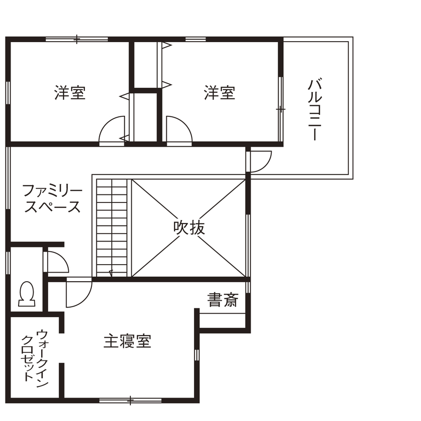 【SUUMO】 【2000万円台】間取りの工夫で面積以上の広がり。48坪の土地に駐車スペース3台と庭、ランドリースペースも - Casa の建築実例詳細 | 注文住宅