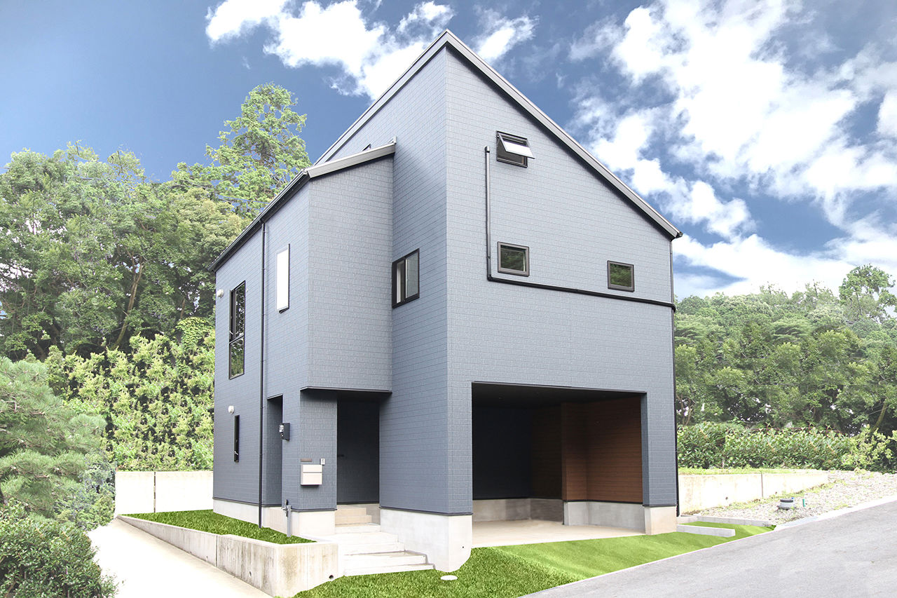 【SUUMO】 【1000万円台後半｜大津市｜間取り図有】吹き抜けのある2階リビングとインナーガレージの家 - Kocoro house Purism栗東店の建築実例詳細 | 注文住宅