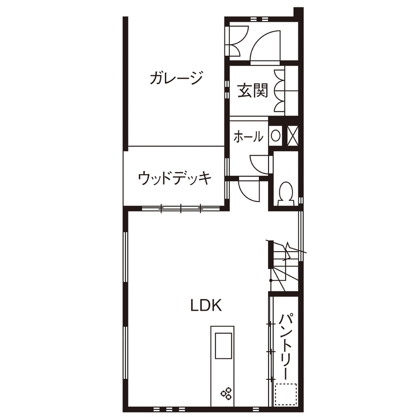 【SUUMO】 【37.3坪/中庭/間取り有】27.5坪の敷地に建てたプライバシーと防犯に配慮したビルトインガレージ付きの家 - ハビの家 の建築実例詳細 | 注文住宅