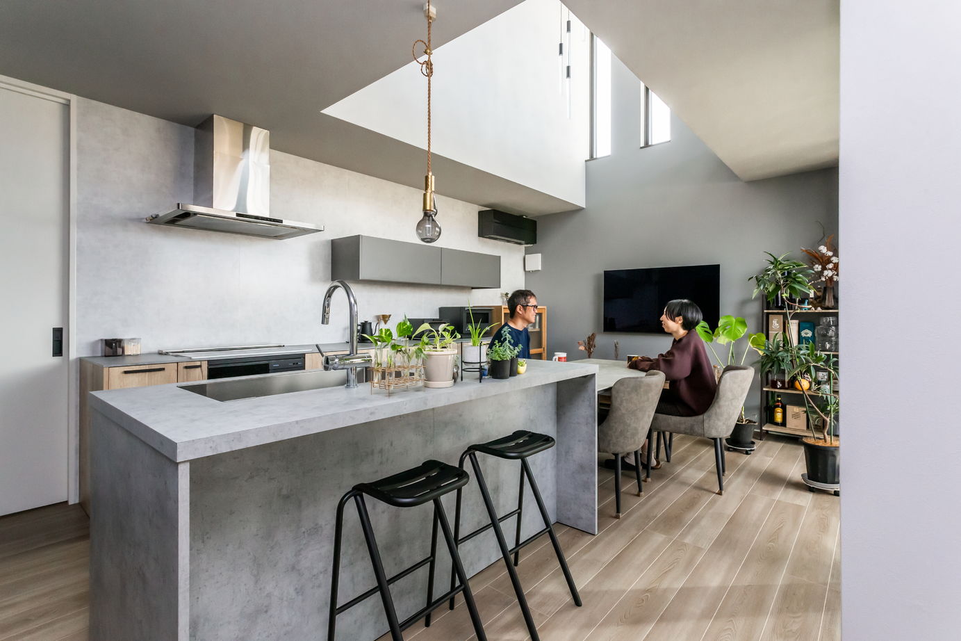 【SUUMO】 【31坪/夫婦/間取り図あり】 食を愉しみ、豊かな緑が映える家 写真10点掲載 - ダイワハウス の建築実例詳細 | 注文住宅