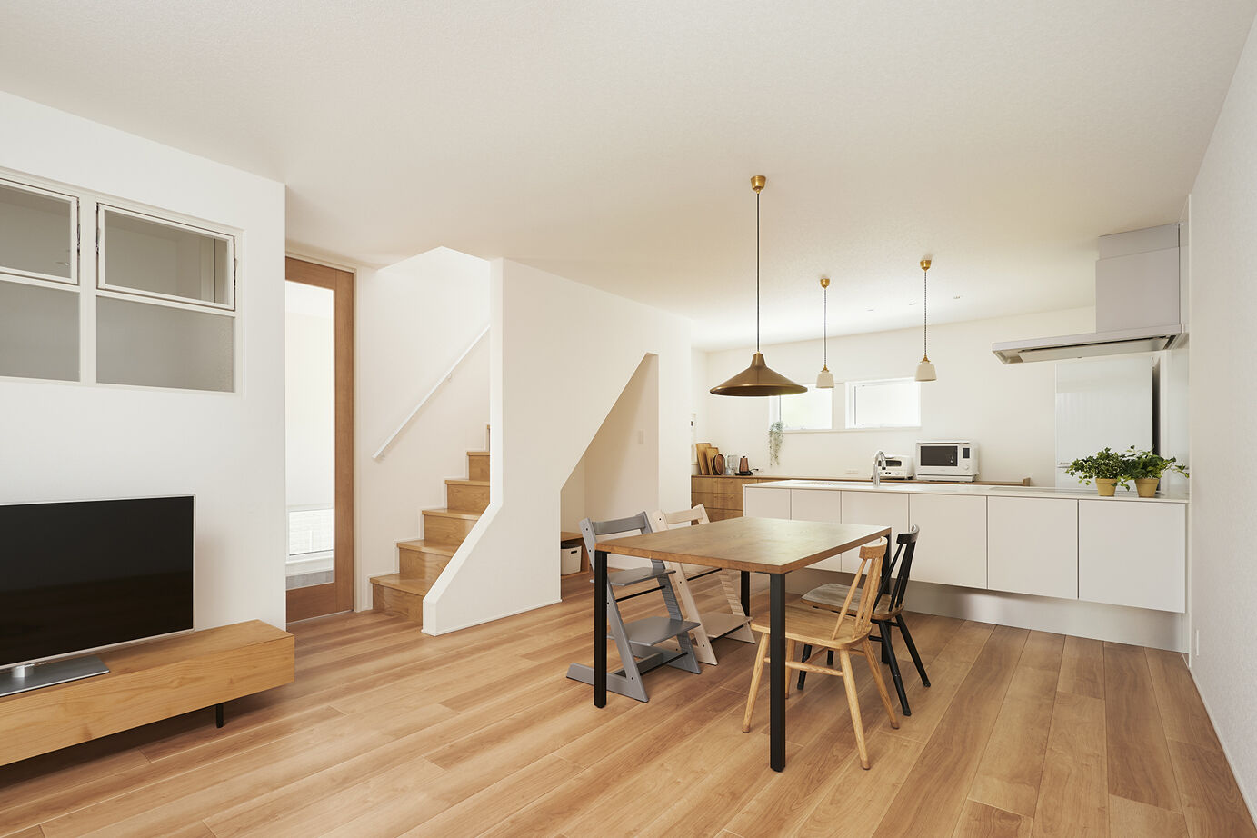 【SUUMO】 【29坪/夫婦＋子ども2人/間取り図あり】シンプルが心地良く暮らしに馴染む住まい 写真10点掲載 - ダイワハウス の建築実例詳細 | 注文住宅