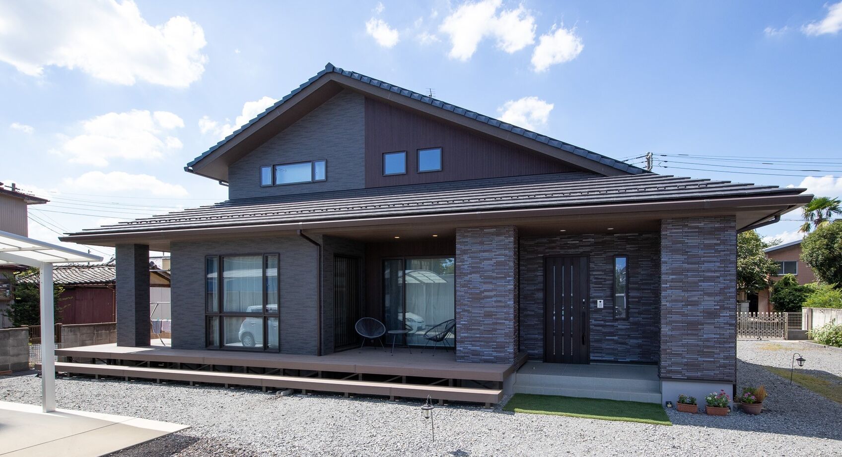 【SUUMO】 【太田市/3LDK/40.6坪/ロフトのある平屋】重厚感のある、使い勝手の良い平屋 - コンチネンタルホーム 宇都宮ショールームの建築実例詳細 | 注文住宅
