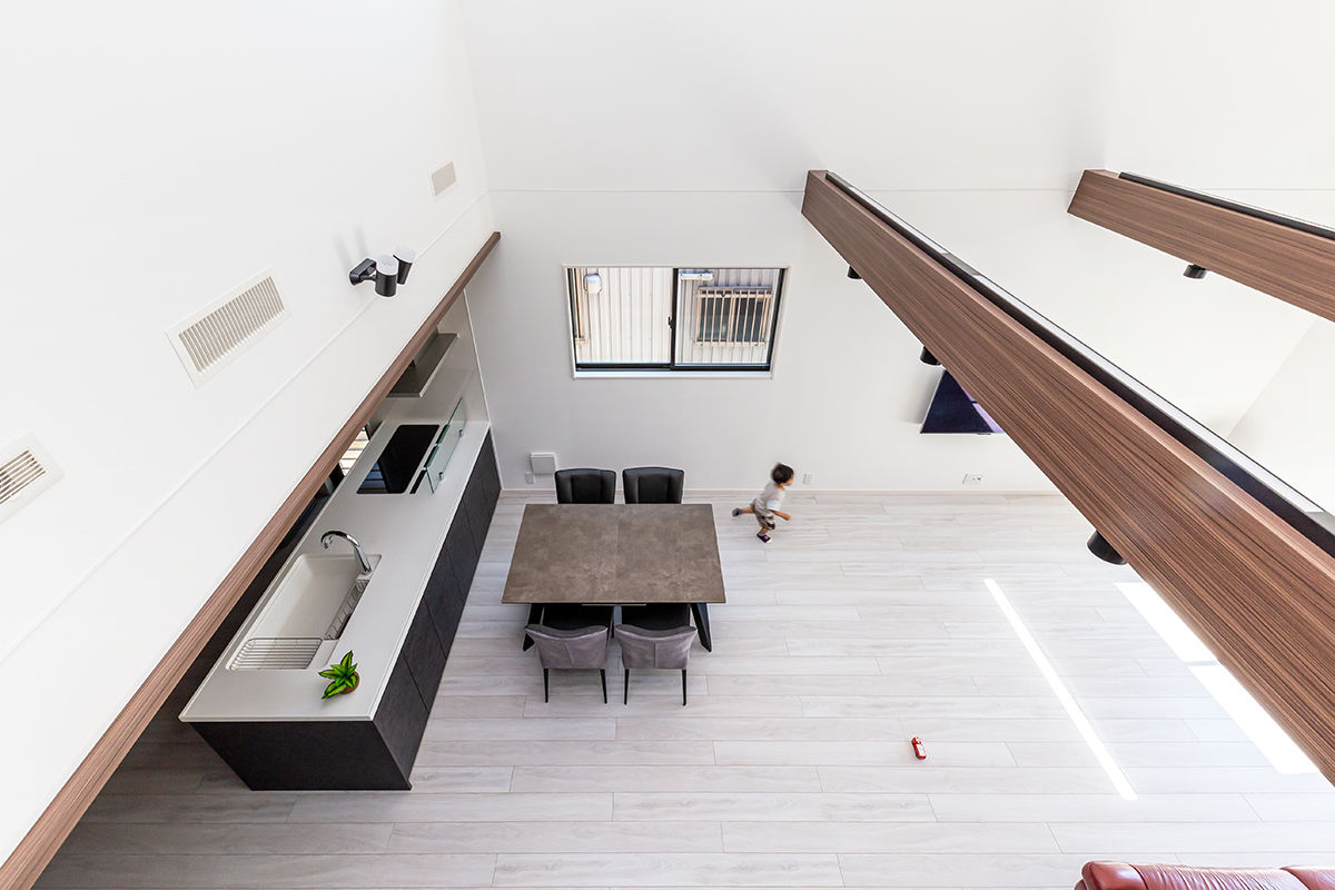 【SUUMO】 高さ7m×2 7 畳の吹抜け大空間を強くて温かい木の家で実現 - トヨタホーム の建築実例詳細 | 注文住宅