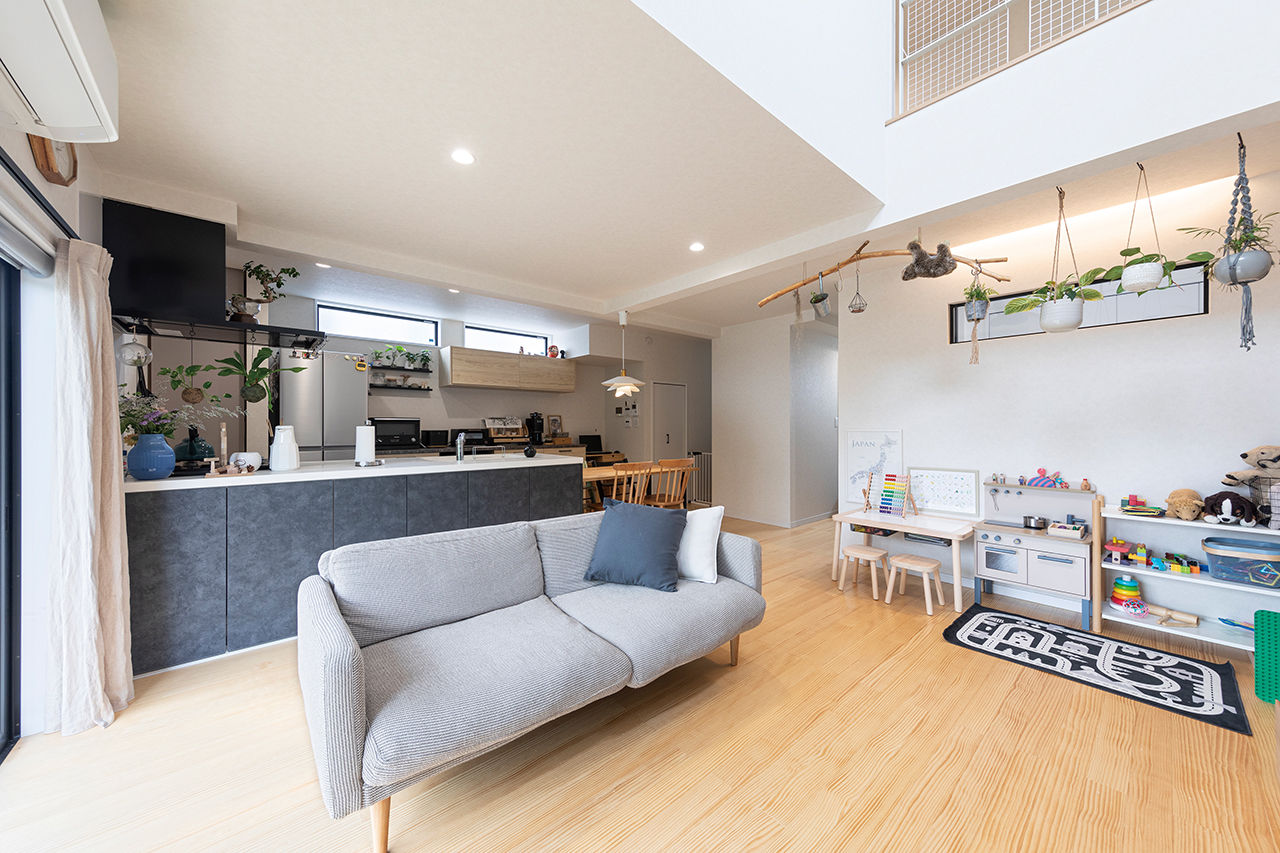 【SUUMO】 【2100万円／吹抜／収納充実／間取図】限られた予算でも第一種熱交換換気を実現！心地よさと緑と暮らす家 - 一級建築士事務所 フォルム の建築実例詳細 | 注文住宅